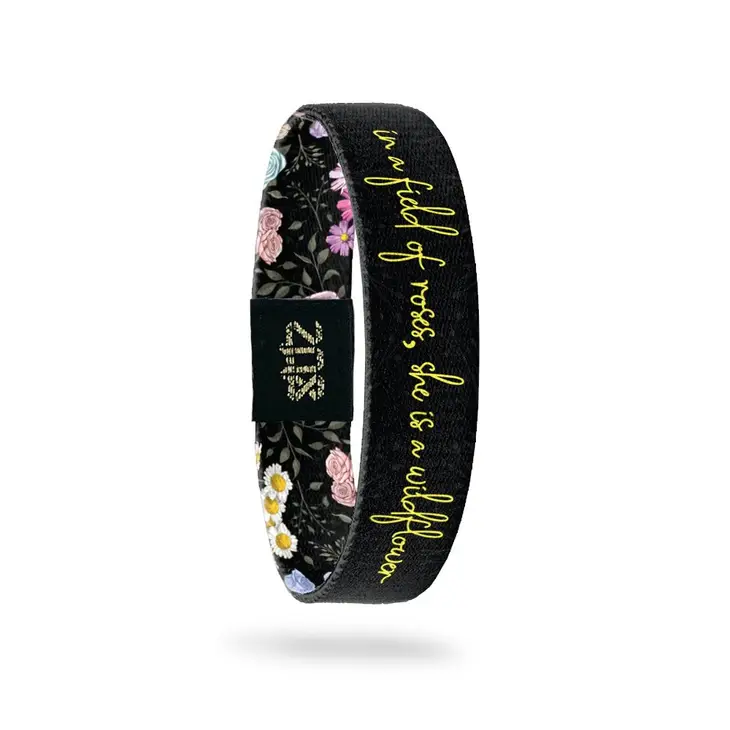 ZOX Wristband - In A Field of Roses - Kids Size – Spotted Moon